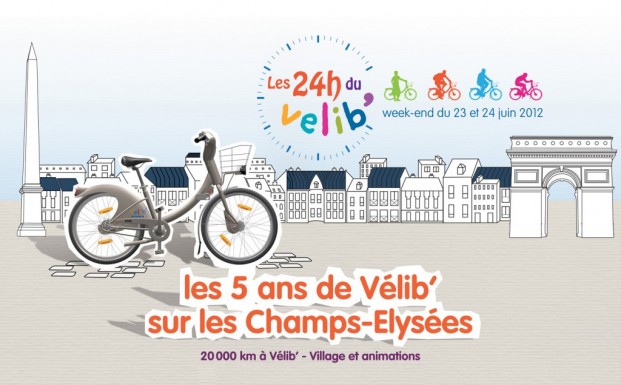 Le Velib' fête ses 5 ans le 23 et 24 juin ! - Métropolitaine